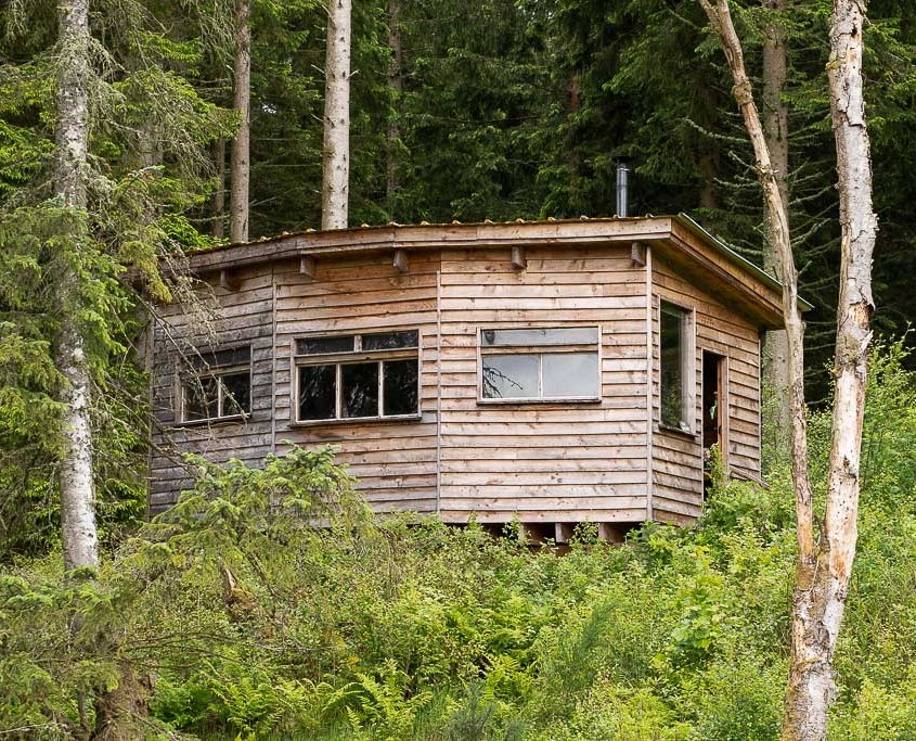 Hideaway | Bamff Ecotourism | Glamping | Cabin | Rewilding